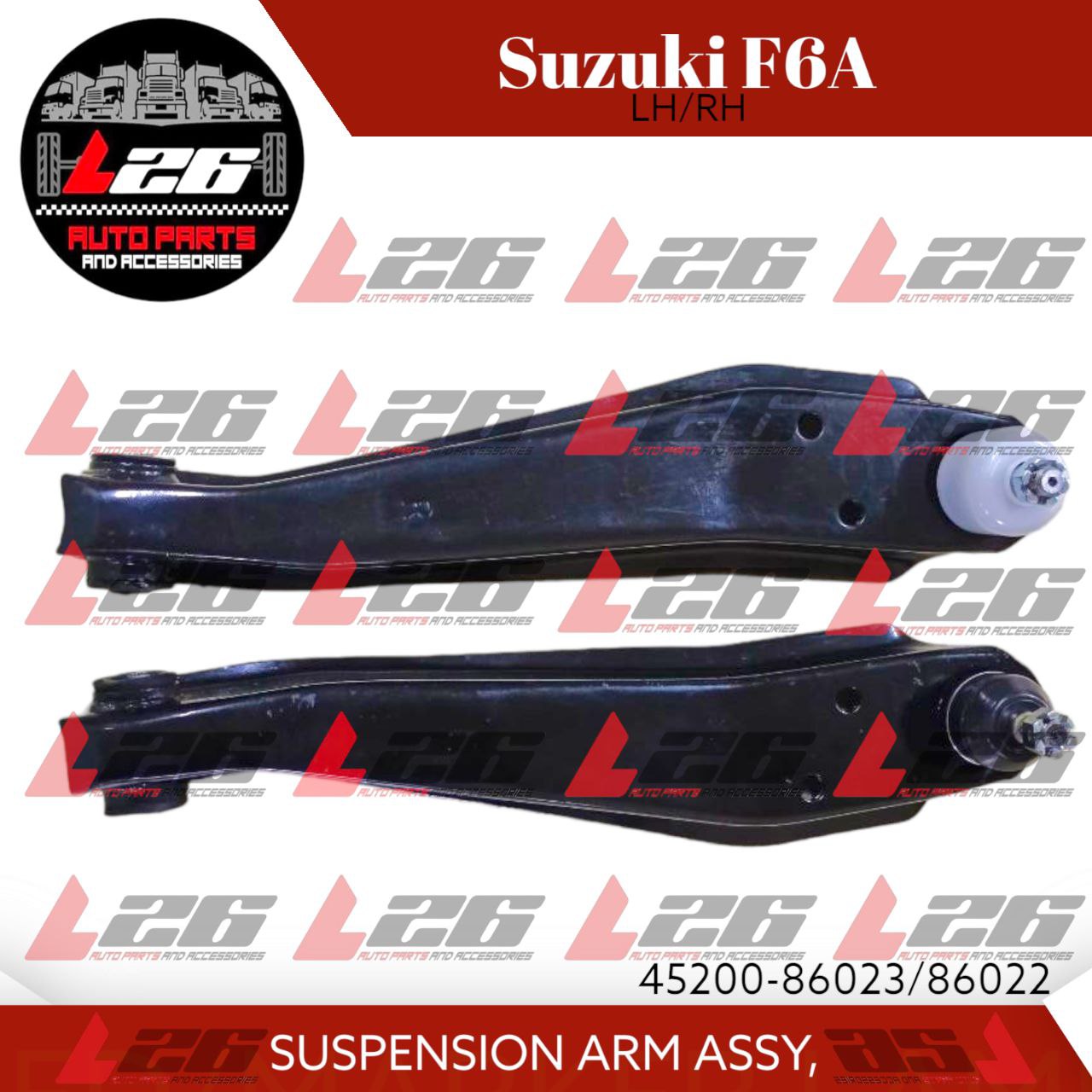 Suzuki Multicab F5A/F6A Suspension Arm 16" 4X4 45200-86022/45200-86023 ...