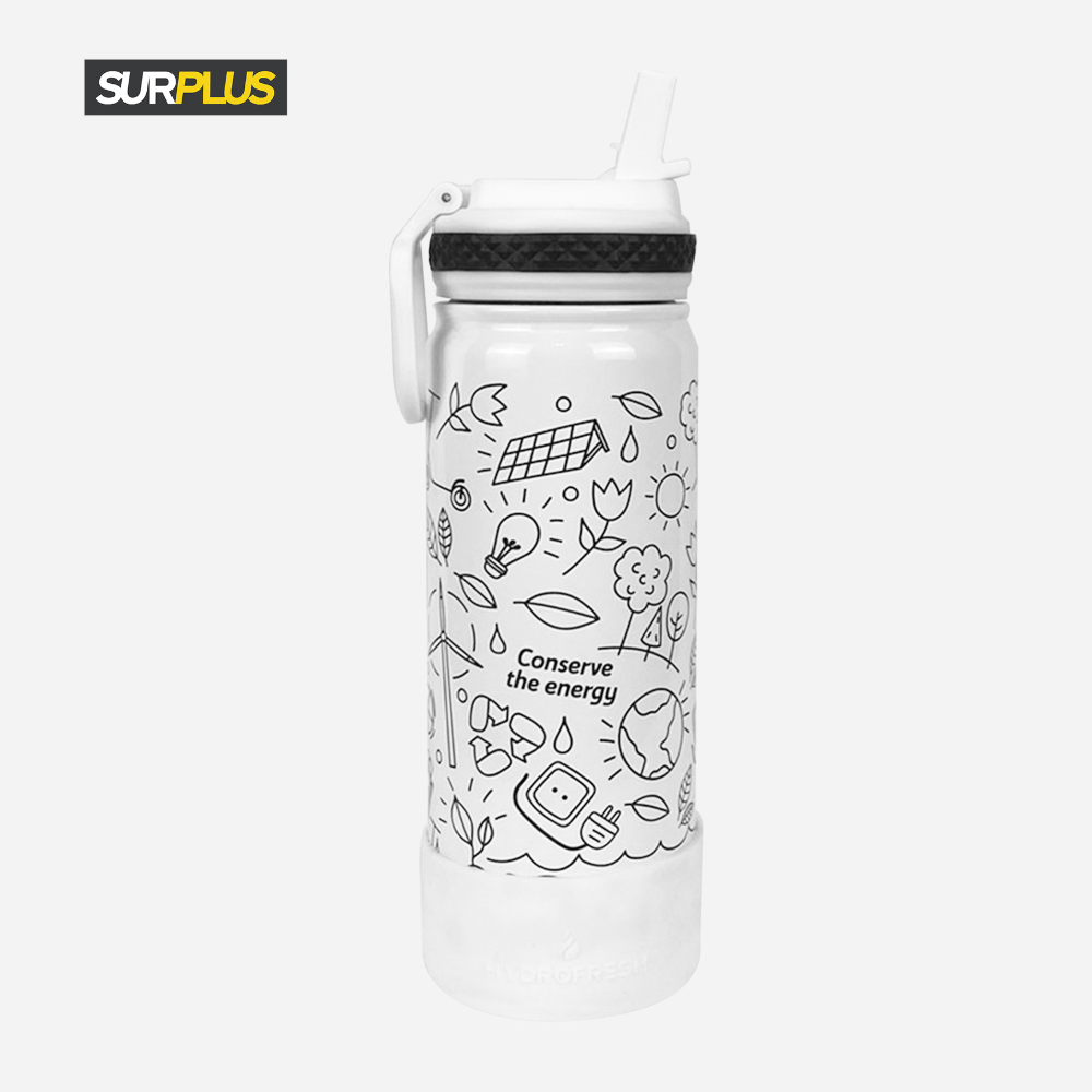 Surplus Hydrofresh Flask With Flip Straw 532mL With Boot Eco Series ...