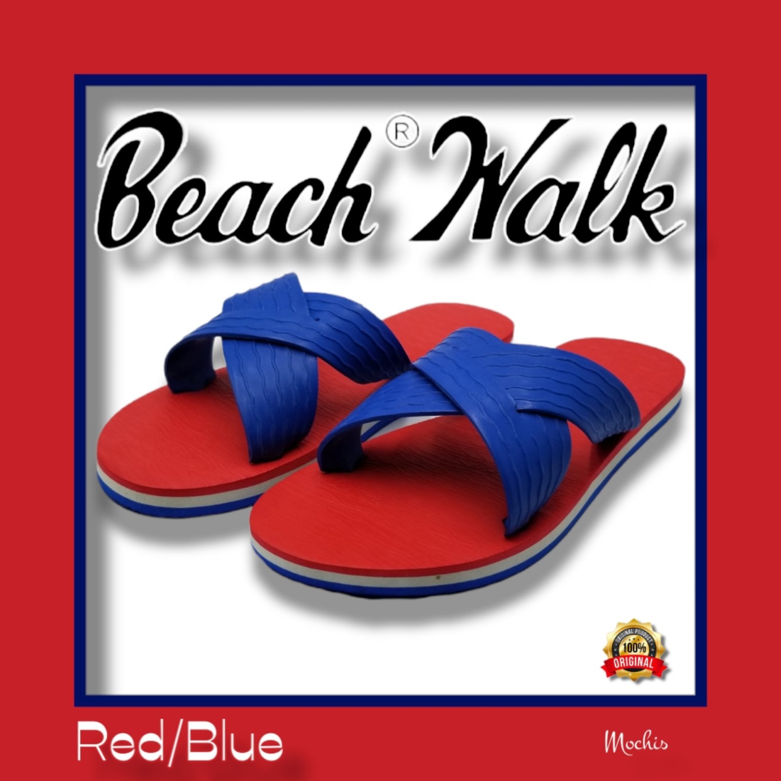 Beach Walk 'Ekis' Unisex 100% Authentic and Original Color Rubber flip ...