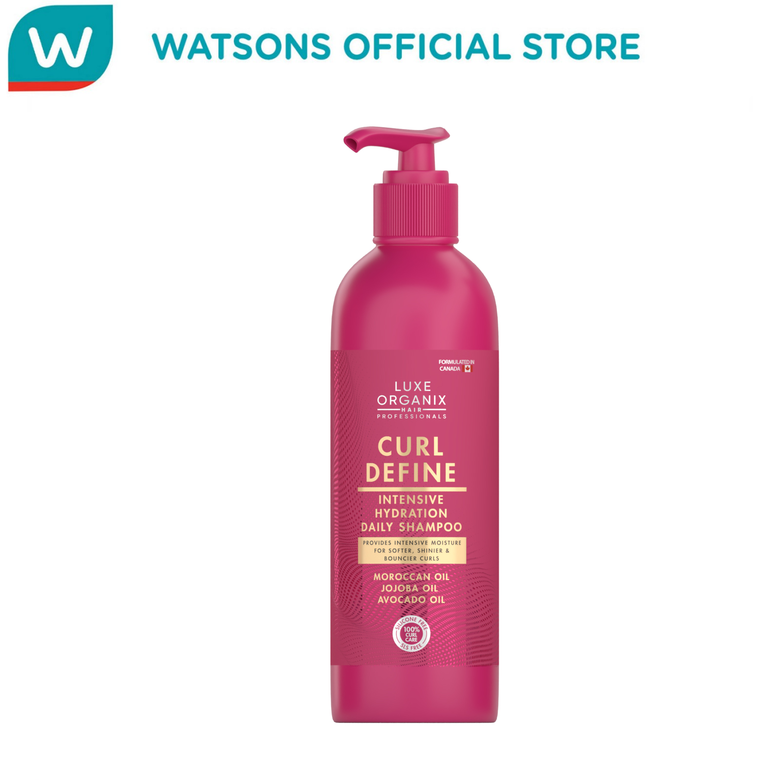 LUXE ORGANIX Curl Define Intensive Hydration Daily Shampoo 220ml ...