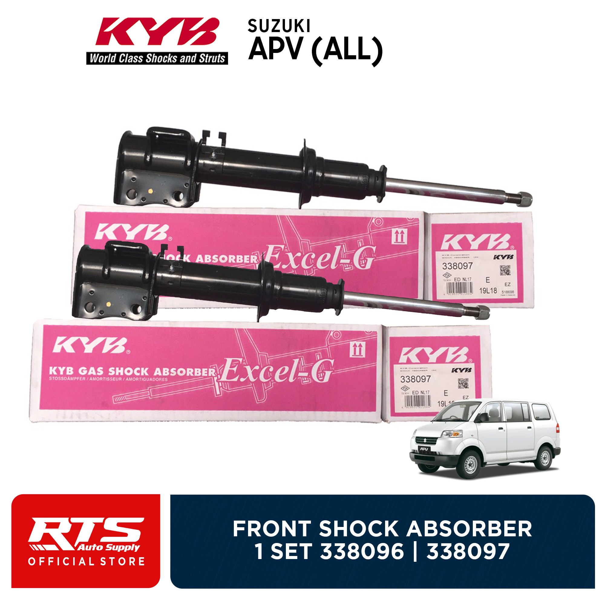 KYB Kayaba Excel G Front Shock Absorber Suzuki APV (ALL) 2006 - 2018 ...