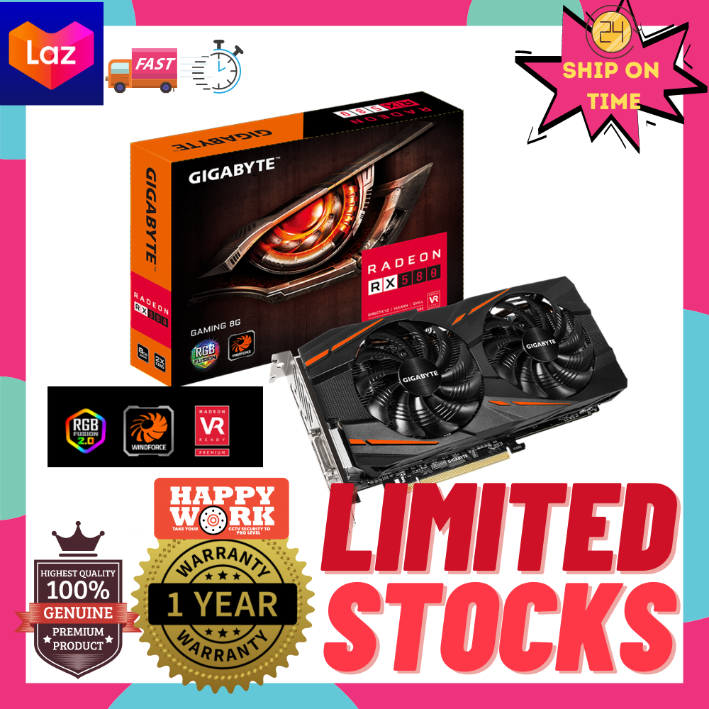 Gigabyte Radeon™ RX580 GAMING 8G | Lazada PH