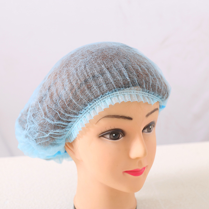 🔥🔥Roman Holiday 100 Pieces Disposable Double Ribs Hair Head Cover Cap ...