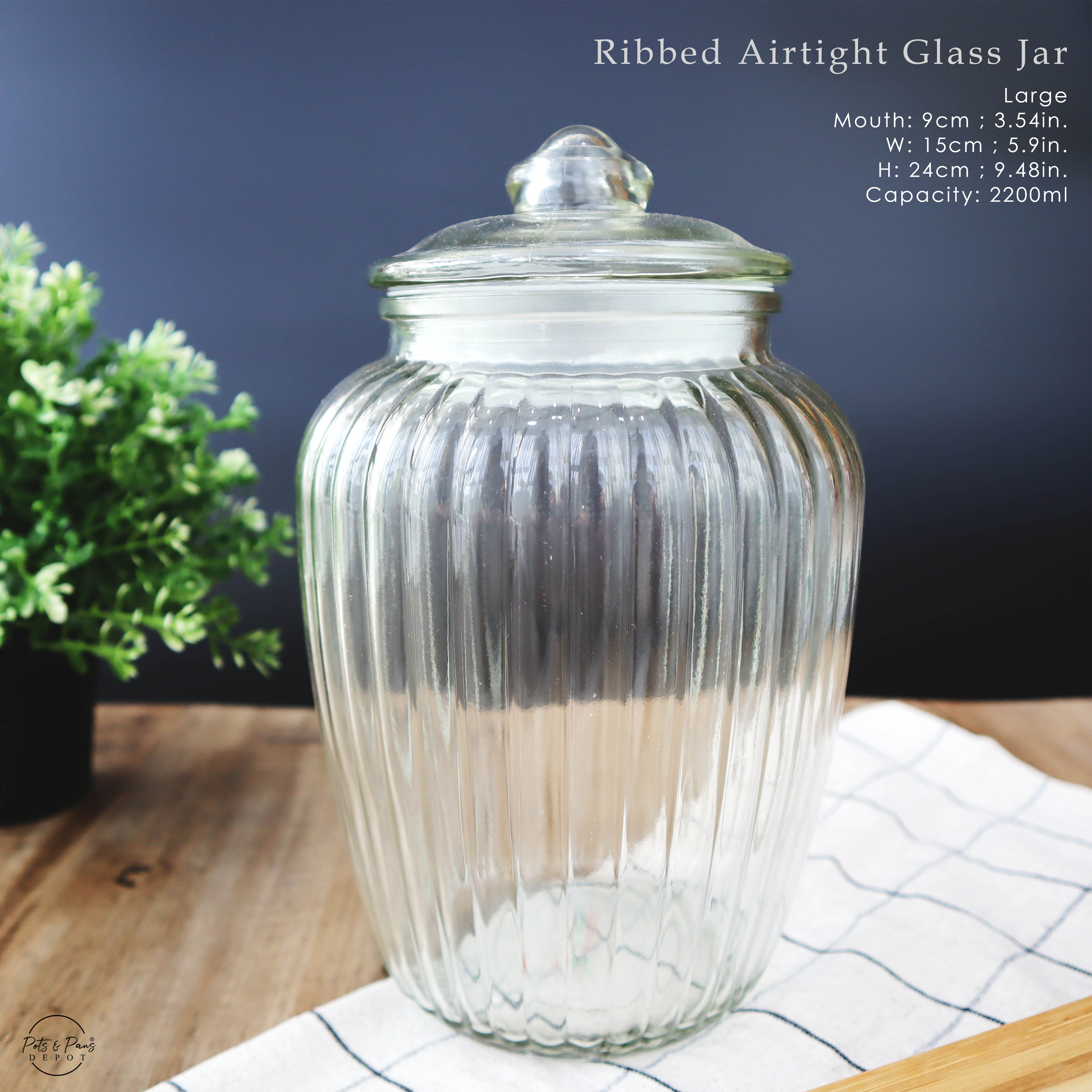 Genie Airtight Glass Jar | Lazada PH