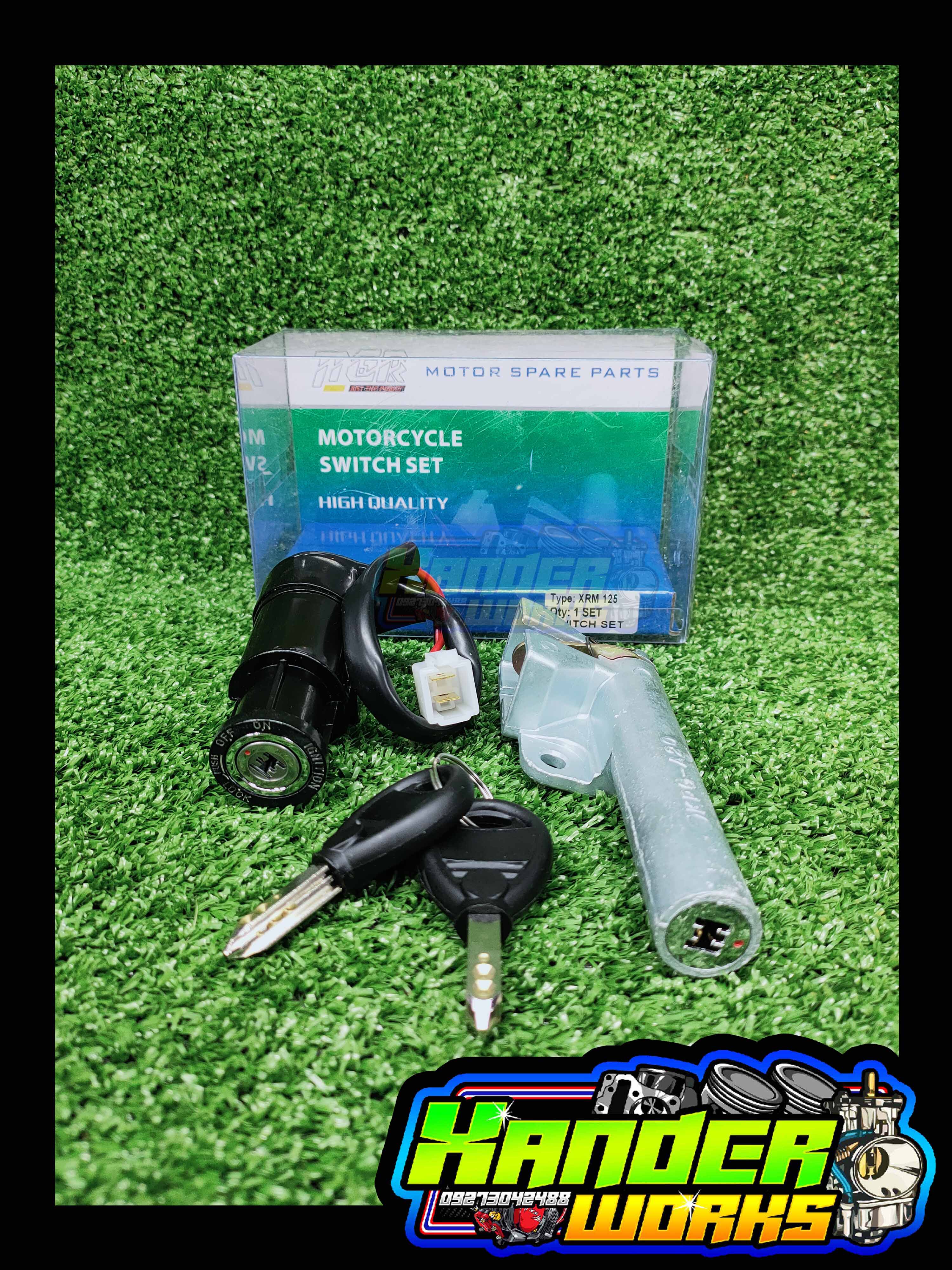 TTGR IGNITION SWITCH ANTI THEFT KEY SET FOR HONDA XRM 125 | Lazada PH