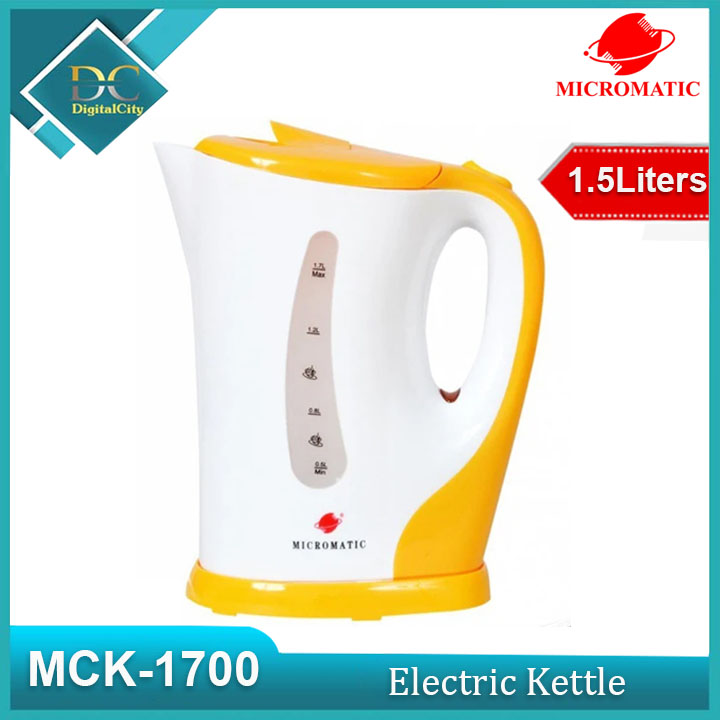 DIGITAL Micromatic MCK-1700 Electric Kettle 1.5Liters | Lazada PH