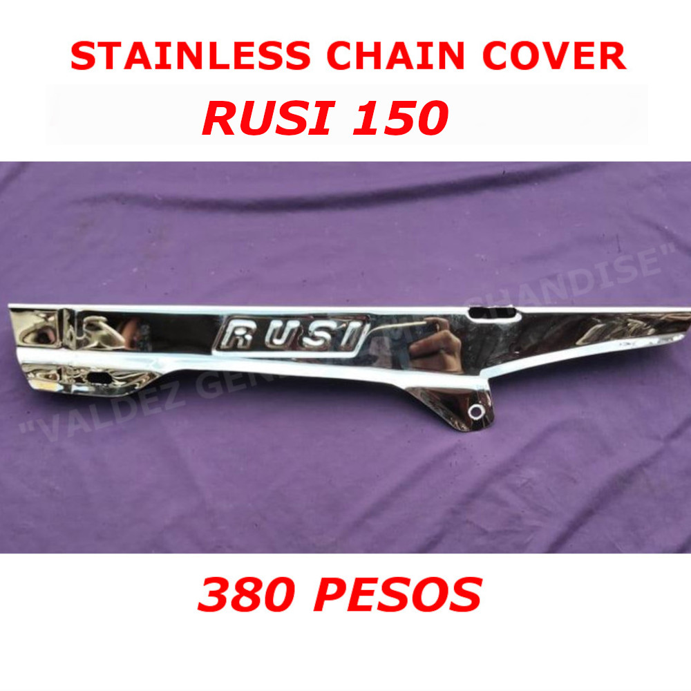 Rusi Macho TC-150 Chain Cover Upper Stainless, 2021 Model, RUSI150 ...
