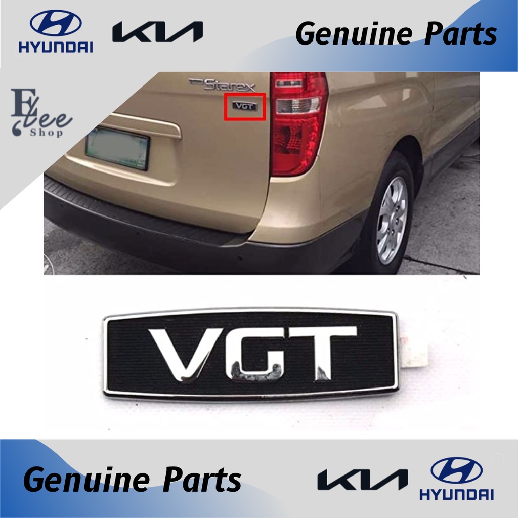 VGT - EMBLEM LOGO STICKER 863304H000 for Grand Starex | Lazada PH