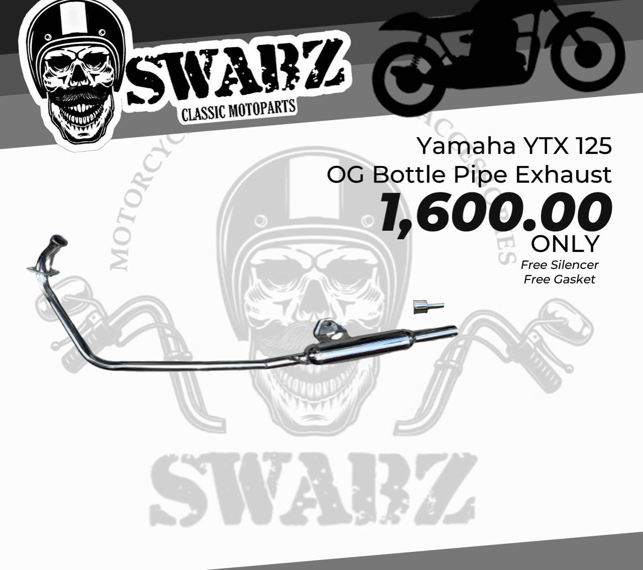 OG fullsystem Bottle pipe for motorcycle | Lazada PH