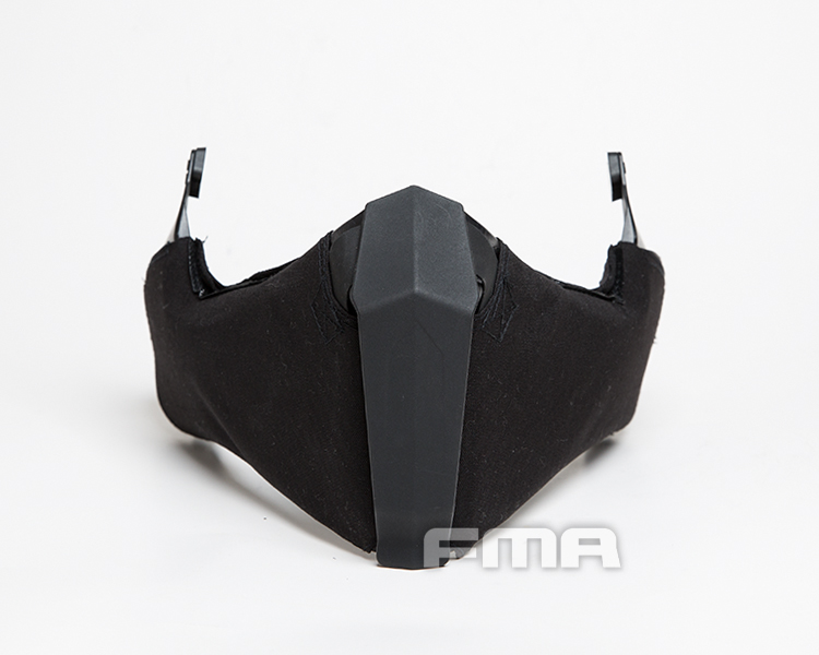 Outdoor sports toys new FMA Tactical half face mask Mandible For Helmet ...