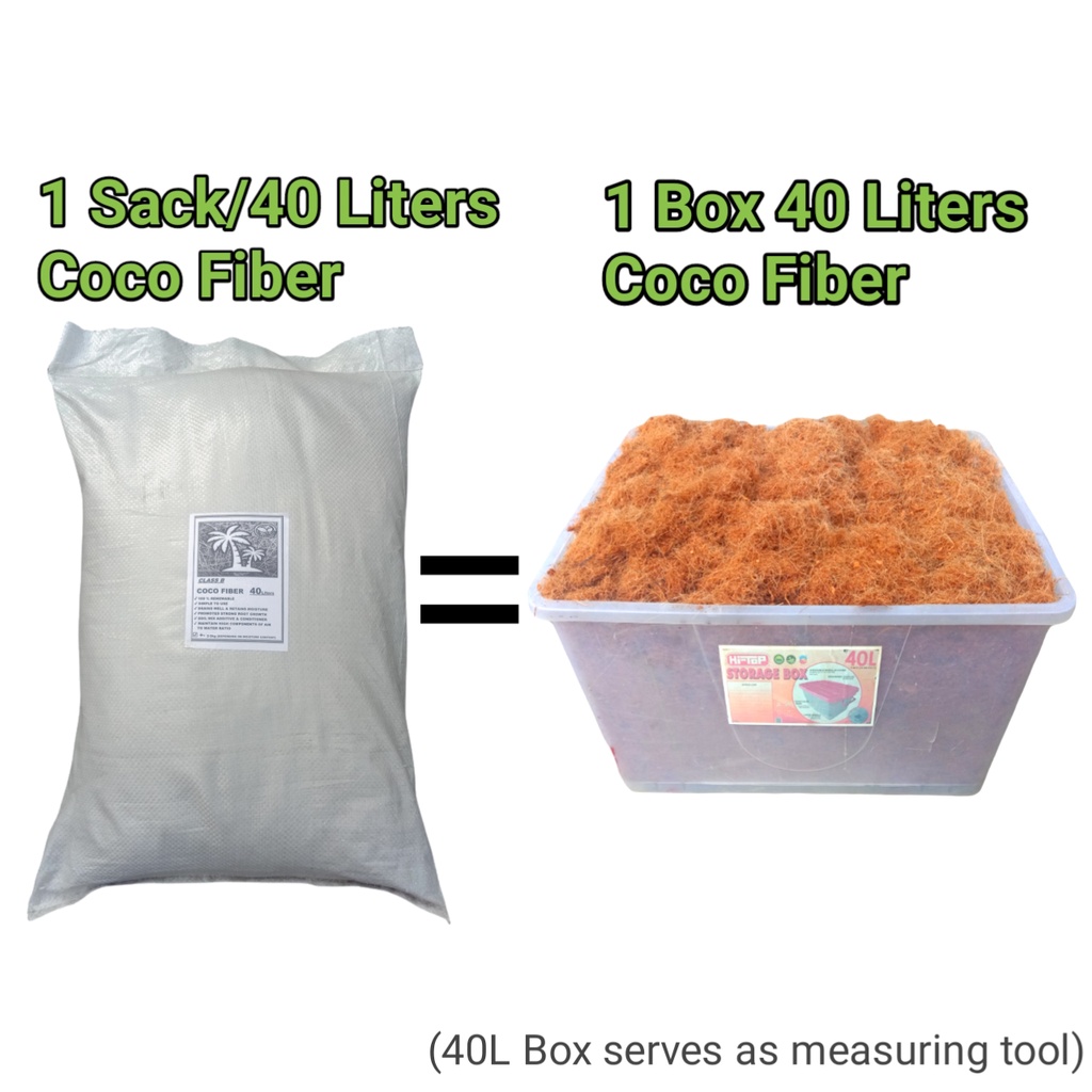 40 Liters Coco fiber 1 sack | Lazada PH