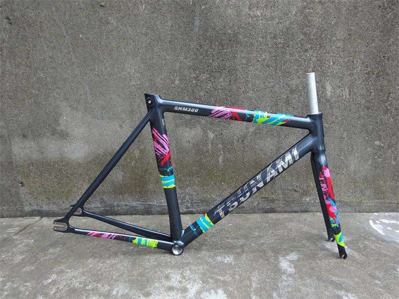 TSUNAMI 2022 New Style SNM300 Fixed Gear700c Aluminum Frame and Fork ...