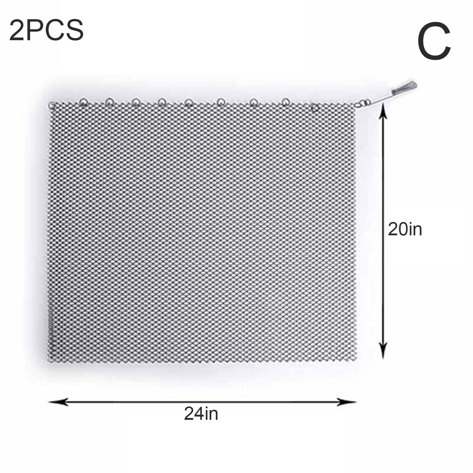 Fireplace Screen Curtains Prevent Sparks From Damaging Fireplace Your ...