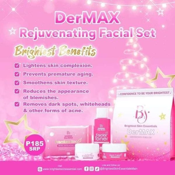 Brightest Skin Essentials Rejuvenating Derma Sets (Original) - NEW ...