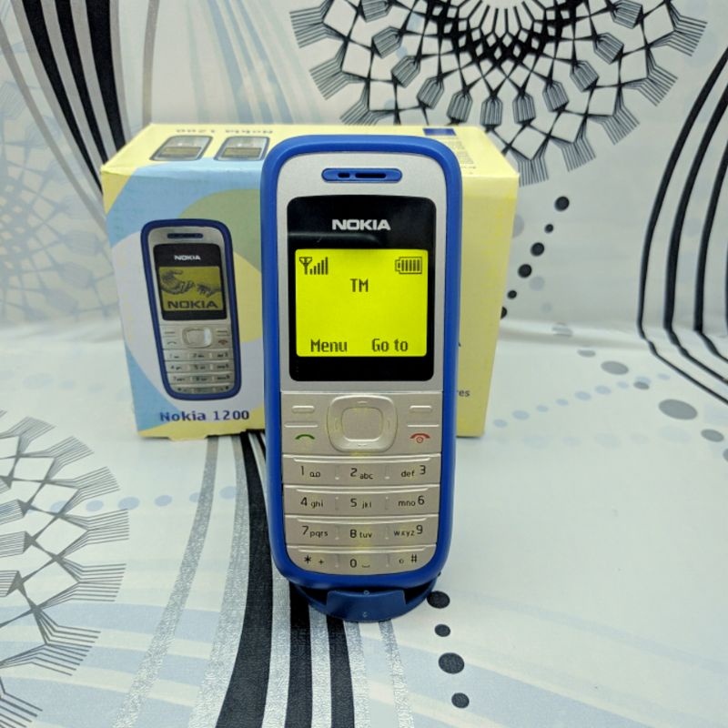 Nokia 1200 Original Keypad Phone with Flashlight Large Font Long Life ...