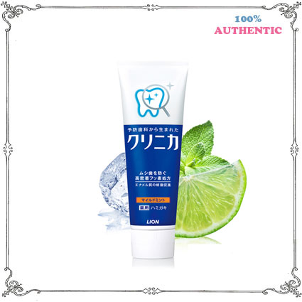 Lion Clinica Toothpaste 130g Mild MINT Vertical (IMPORTED FROM JAPAN ...