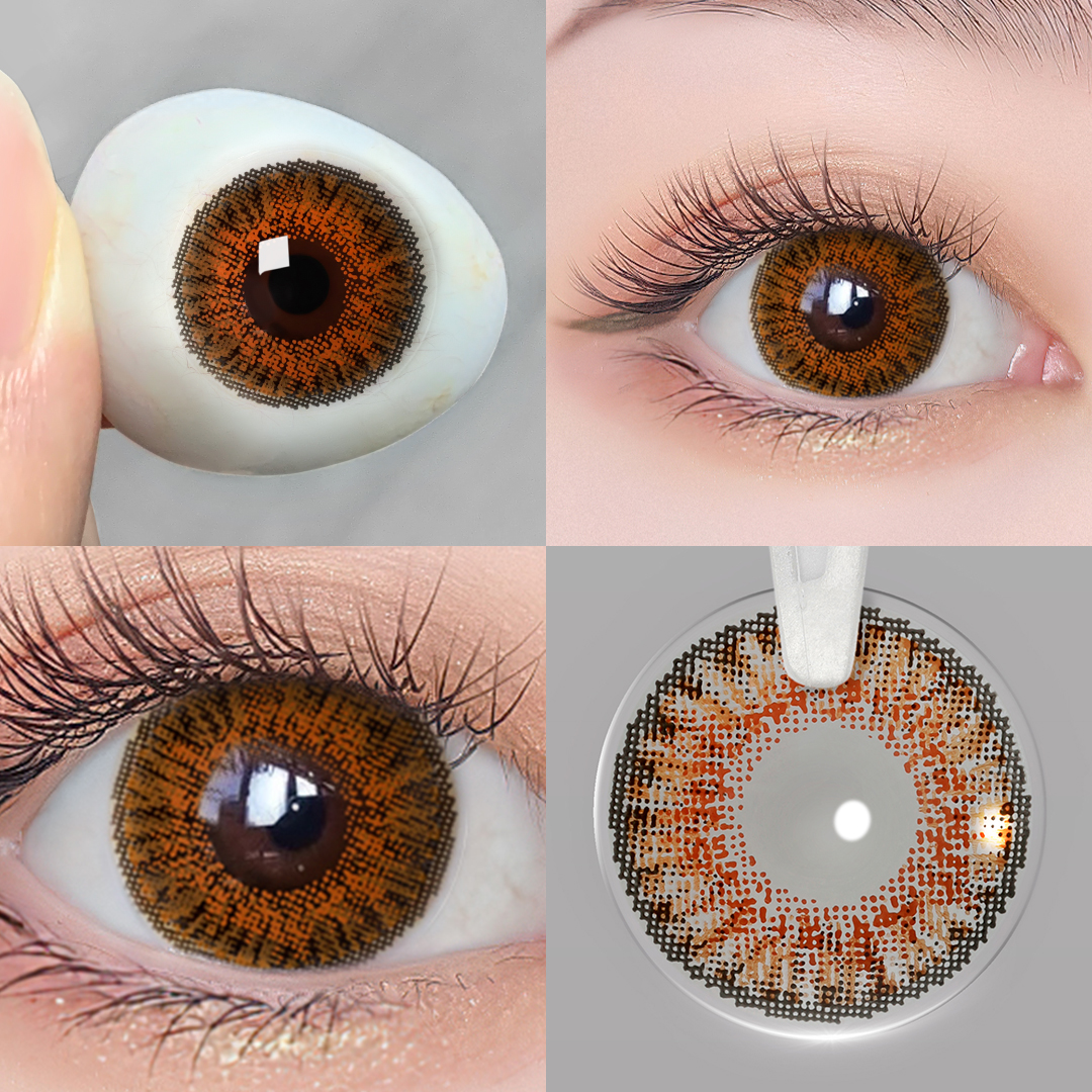 [COD& 24Hours Shipping] Flare Colored Contact Lenses 14.5mm Cat Eyes ...