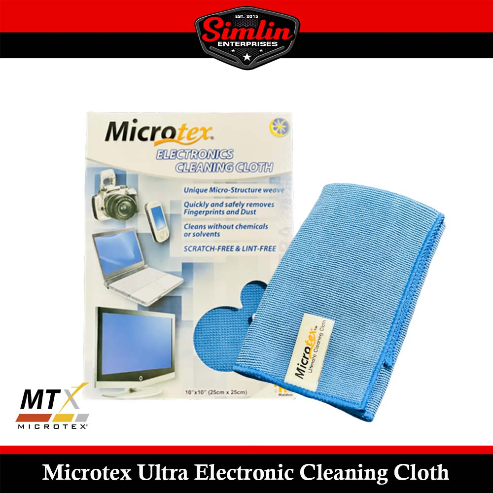Microtex MTX Electronics and Lens Microfiber Cleaning Cloth Ultra ...