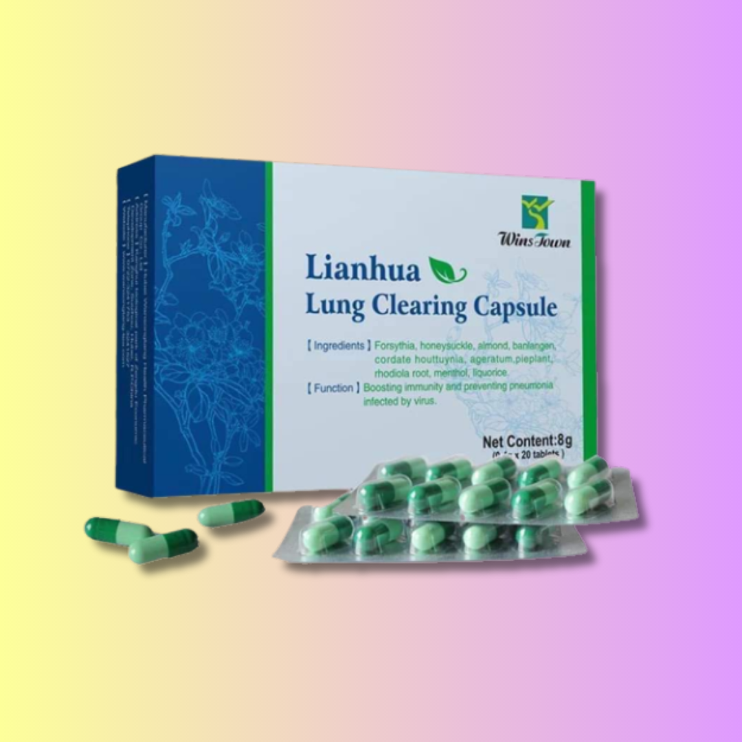 Lung Clearing Capsule For Boosting Immunity Helps Clean Spots Lungs ...
