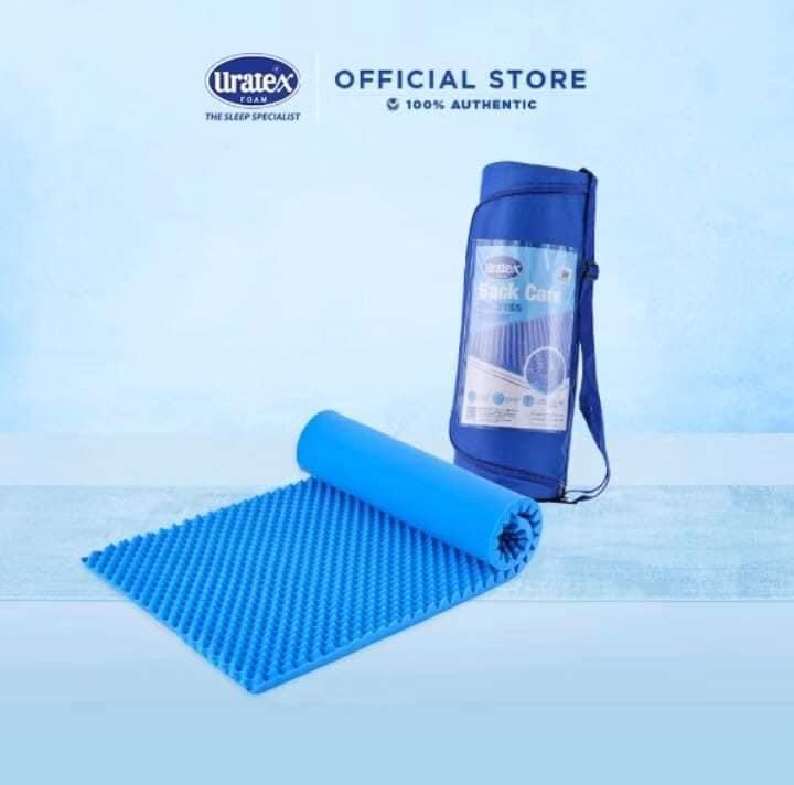 URATEX 100% GENUINE BACK CARE EGG CRATE (YELLOW FIRM FOAM) | Lazada PH