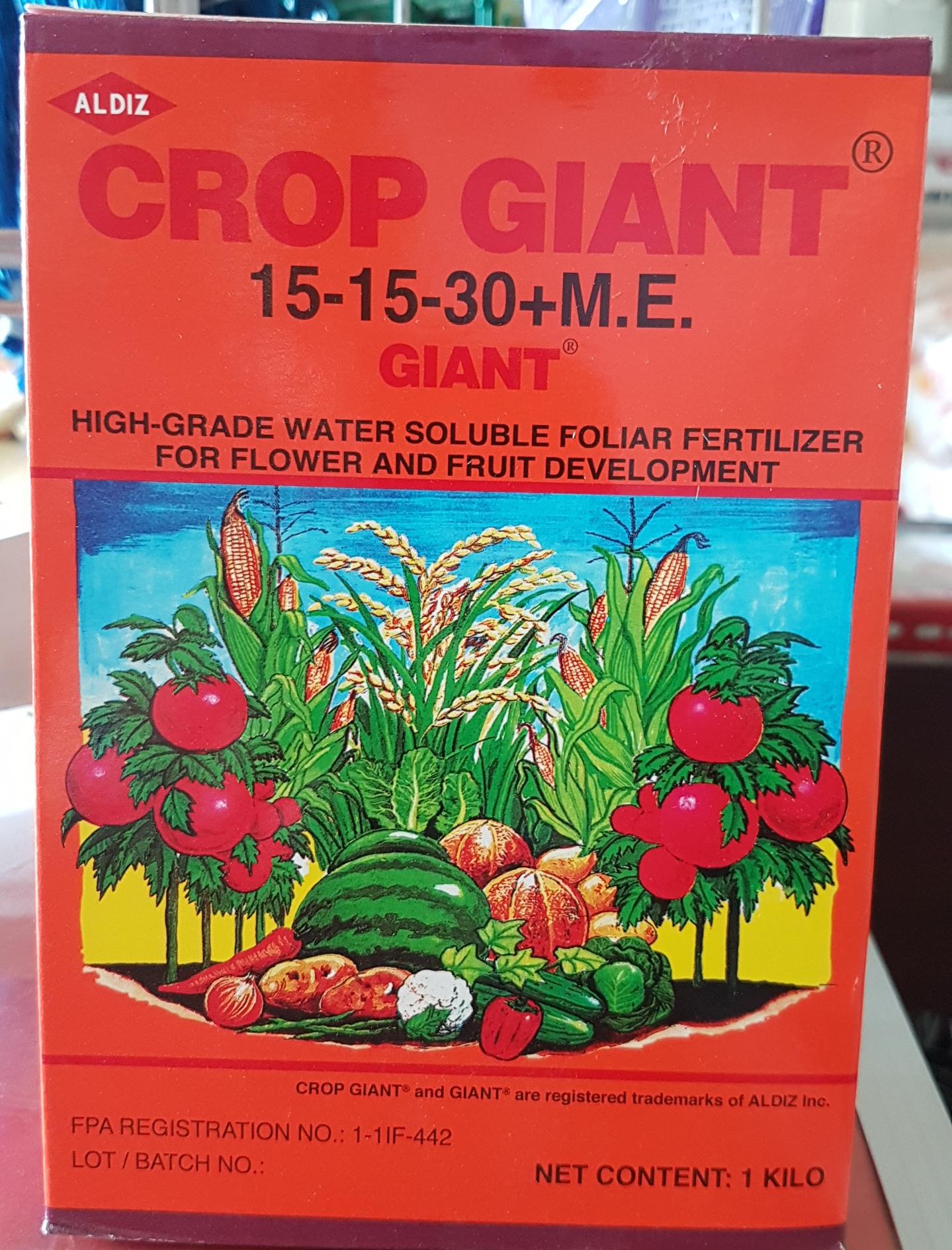 Aldiz Crop Giant 15-15-30 Foliar Fertilizer (pang pa laki ng bunga ...