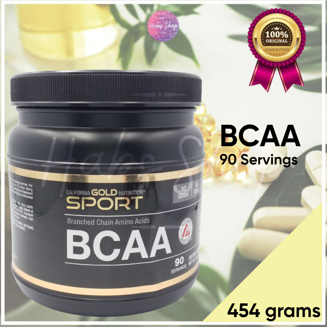 California Gold Nutrition BCAA Powder AjiPure Branched Chain Amino ...