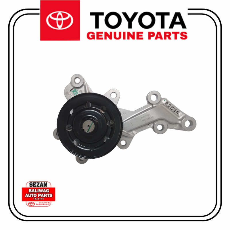 ORIGINAL TOYOTA WATER PUMP ASSEMBLY YARIS VIOS 2016-2022 DUAL VVTI ...