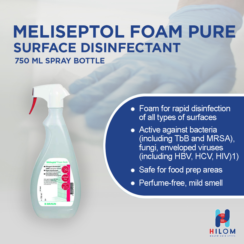 Meliseptol Foam Pure Surface Disinfectant 750 ml | Lazada PH