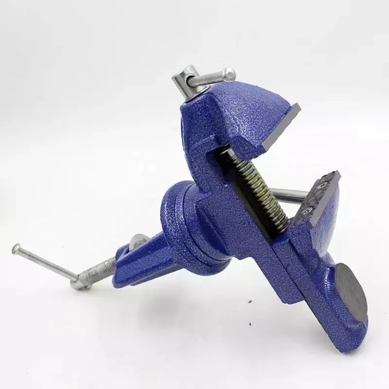 Table Vise Vice Light Duty Mechanic Clamp-on Table Vise 360 Degree ...