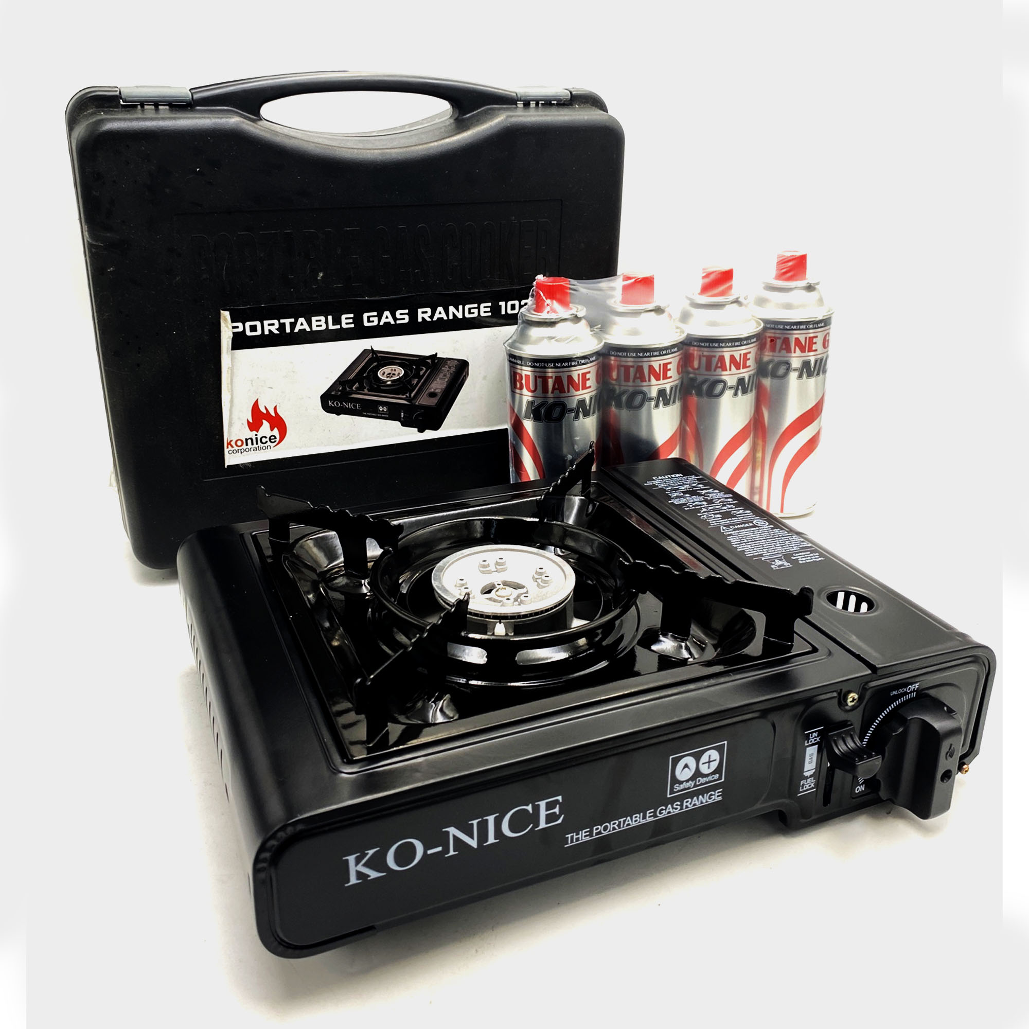 Konice™ Portable Stove with Butane | Made in Korea | Safe Indoor ...