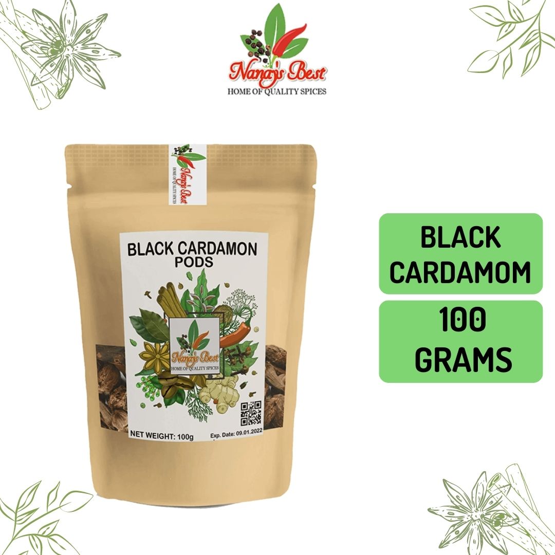 NanaysBest Black Cardamom Cardamon Pods 100Grams | Lazada PH