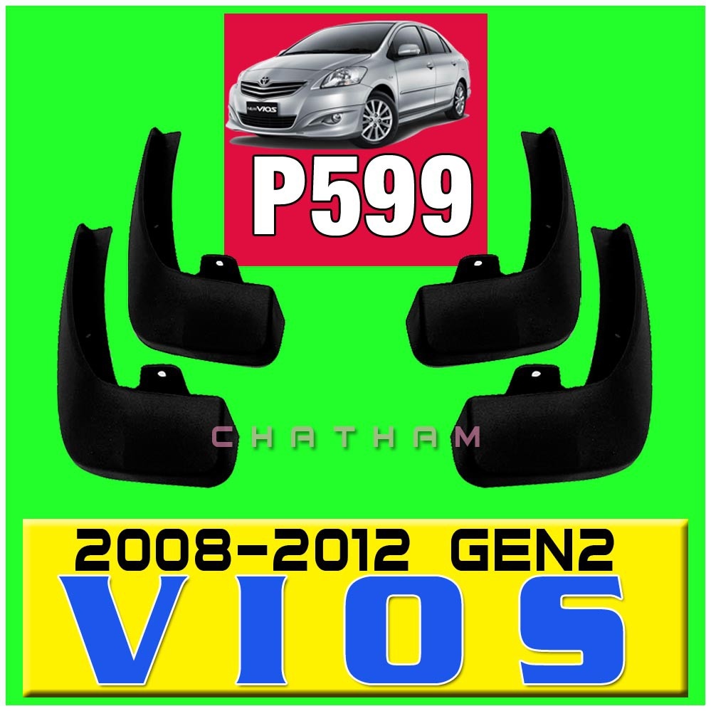 Mudguard for Toyota VIOS 2003 up to 2021 Gen1 Robin Gen2 Batman Gen3 ...