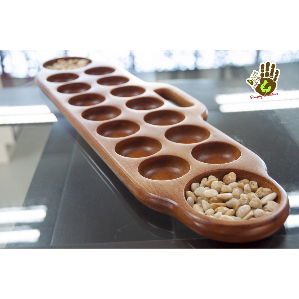 Wooden Sungka Board Game | Lazada PH