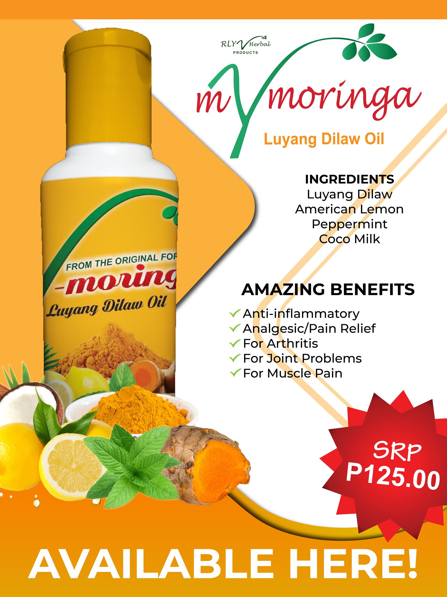 THE ORIGINAL My Moringa Organic Superior Liniment SRP DIRECT FROM ...