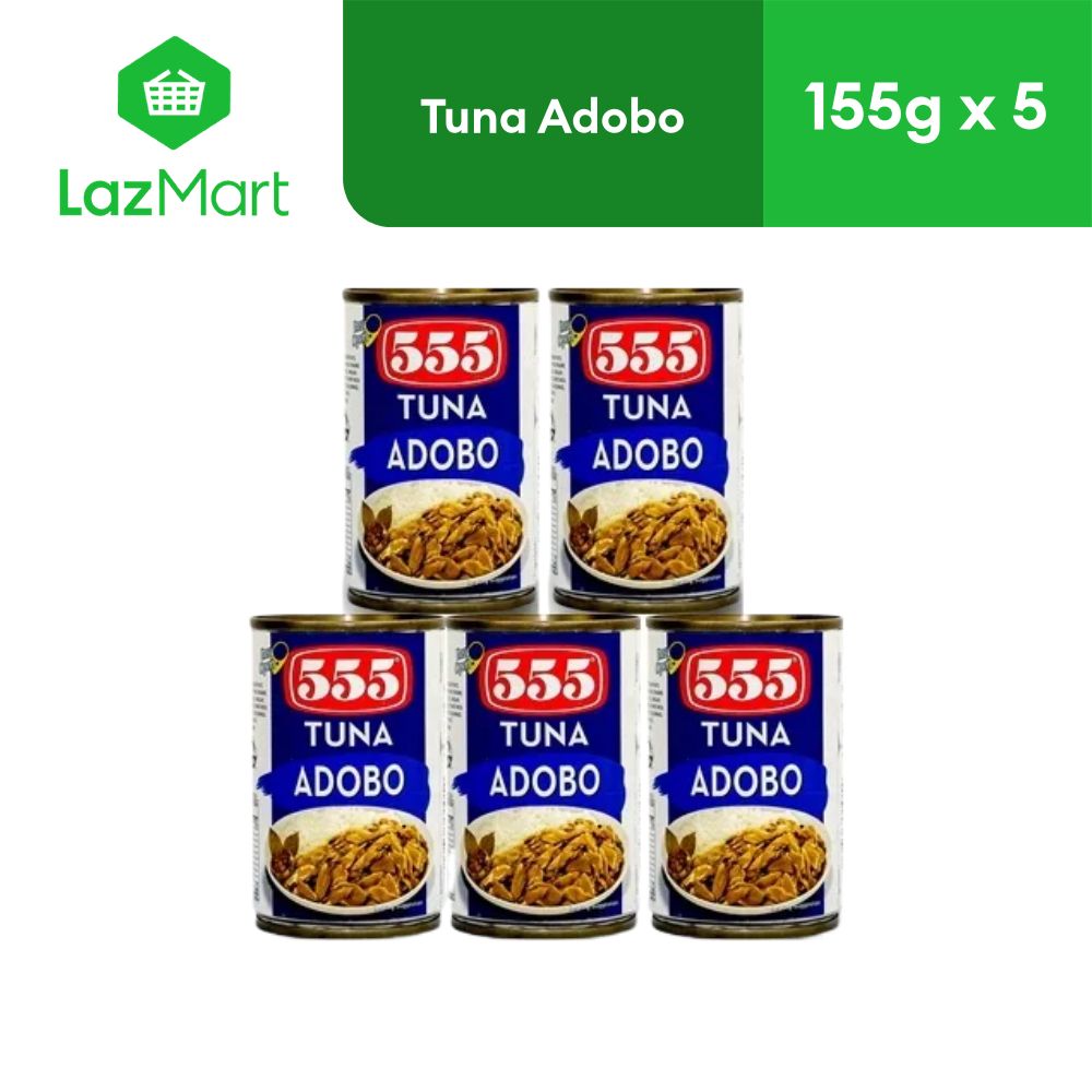 555 Tuna Adobo 155g x 5 | Lazada PH