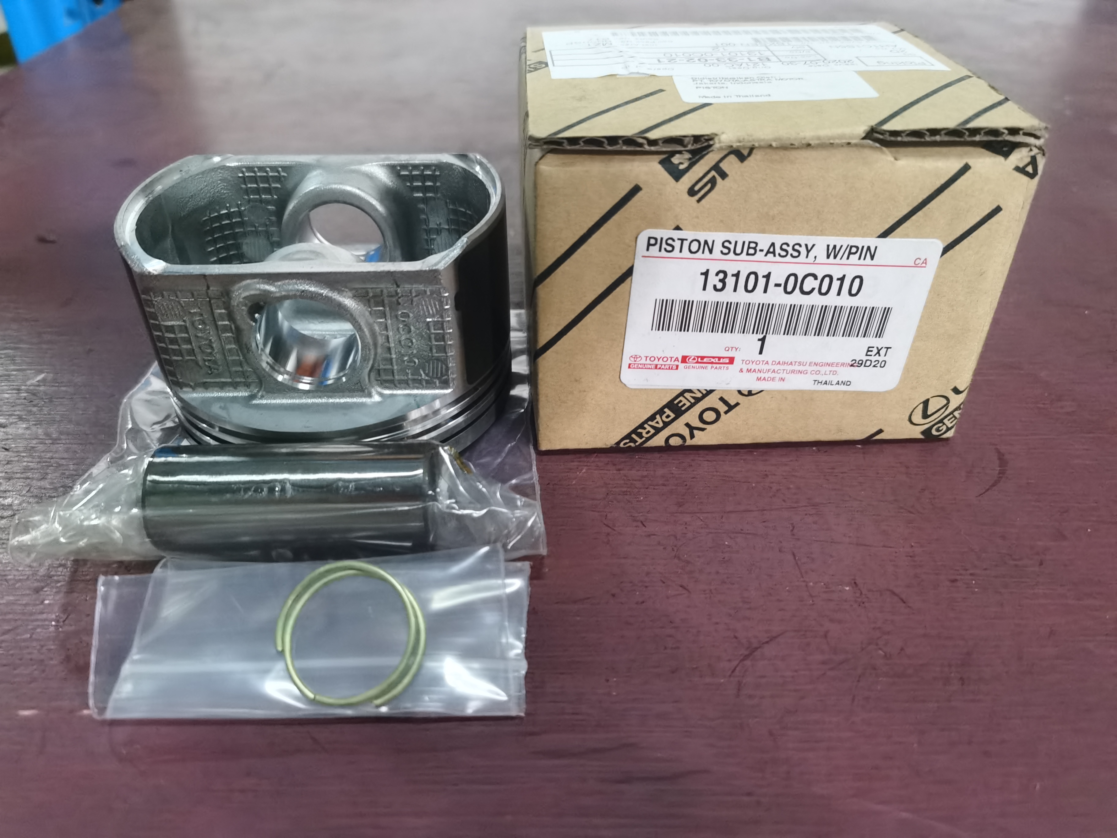 Piston Sub-Assy with Pin (Gas) for Toyota Hilux 1TRFE 2005-2015/ Toyota ...