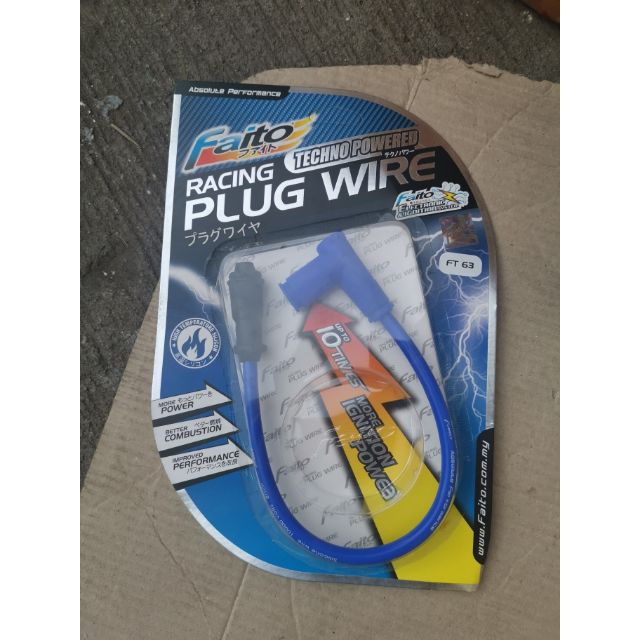 【factory outlet】 Faito spark plug wire with cap universal | Lazada PH