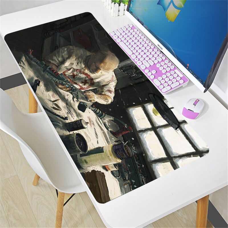Video Game Rust Large Mouse Pad Anime Gaming Accessories Mousepad Gamer ...