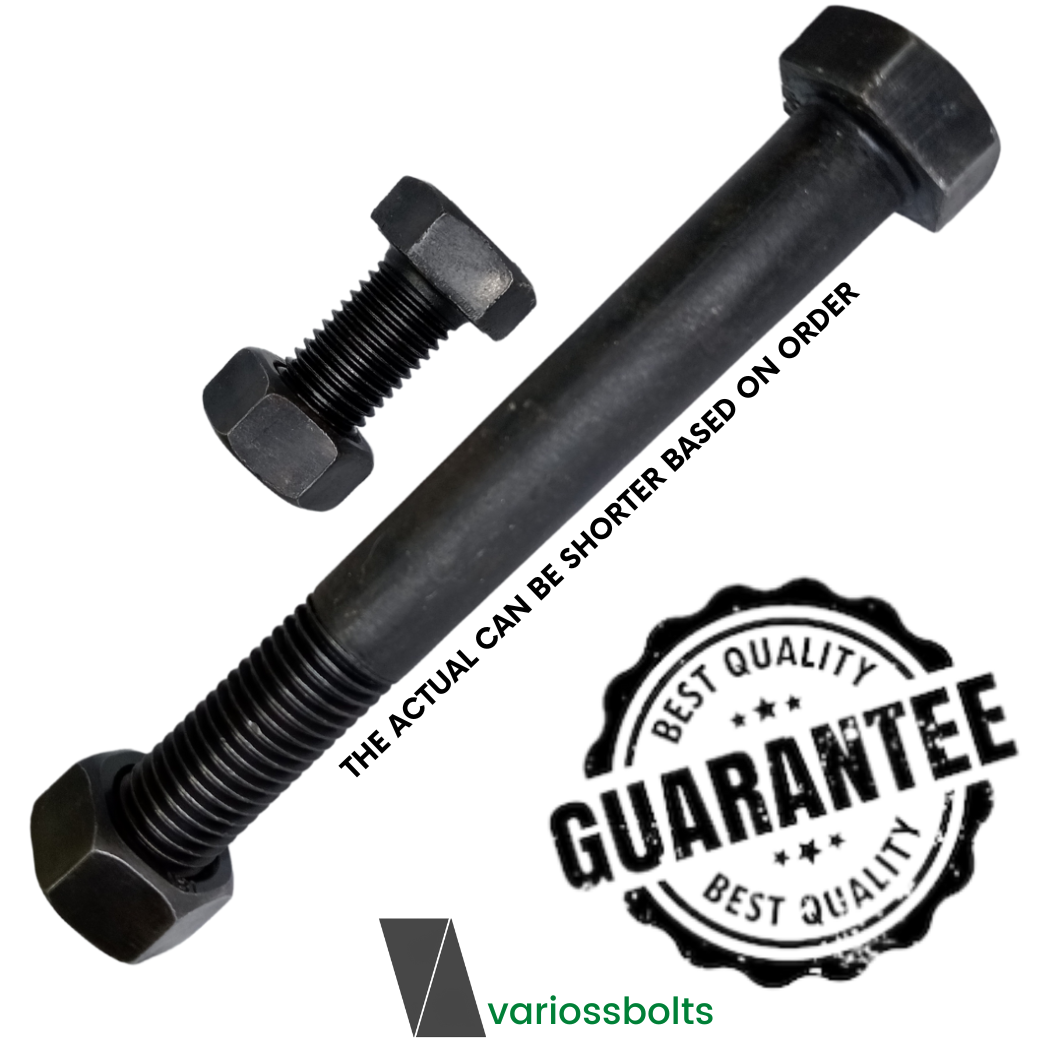HT or High Tensile Hex Bolts M6 to M16, or 6-16 mm diameter, HT Hex ...
