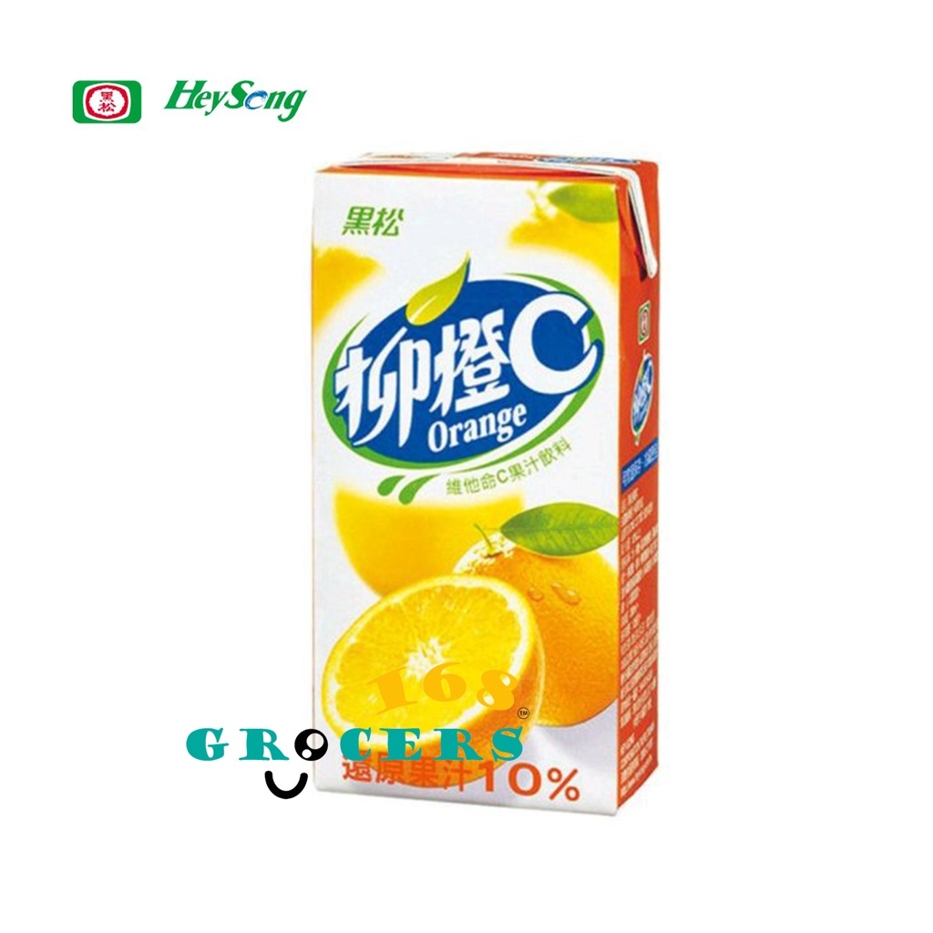 Hey Song ( Taiwan ) Fruit Juice Drink Tetra Box Grape / Apple / Orange ...