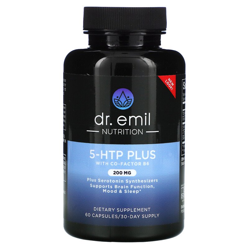 Dr Emil Nutrition, 5-HTP Plus, 200 mg, 60 Capsules | Lazada PH
