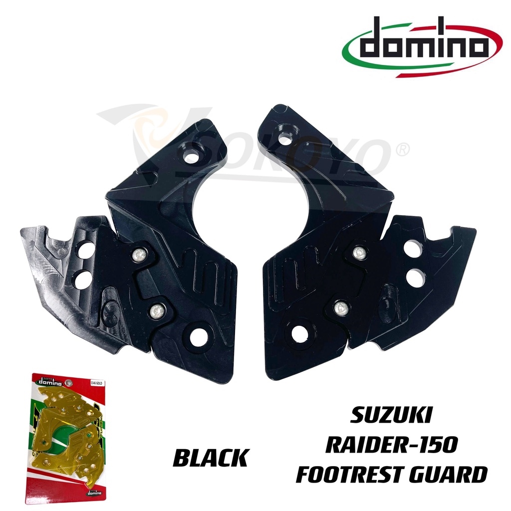 Sport younger 1 Pair CNC Alloy Suzuki Raider 150 Footrest Guard r150 ...