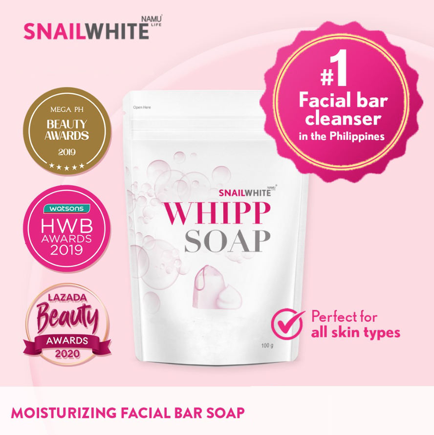 SNAILWHITE Whipp Soap 100g | Lazada PH