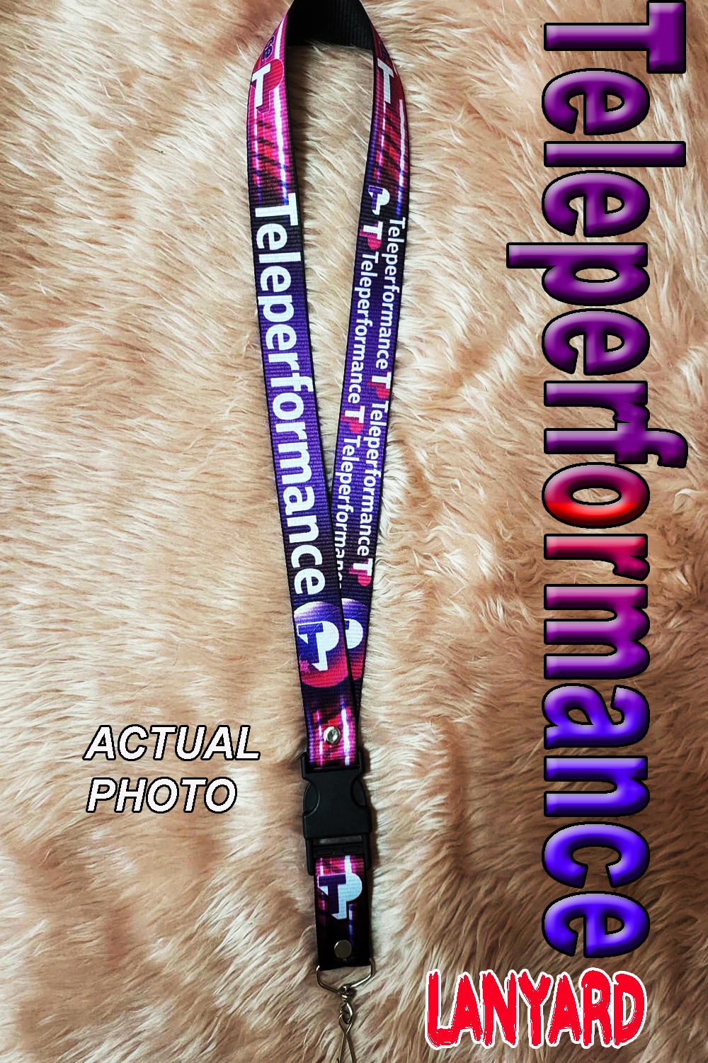 TELEPERFORMANCE SUBLIMATION LANYARDS ID LACE | Lazada PH