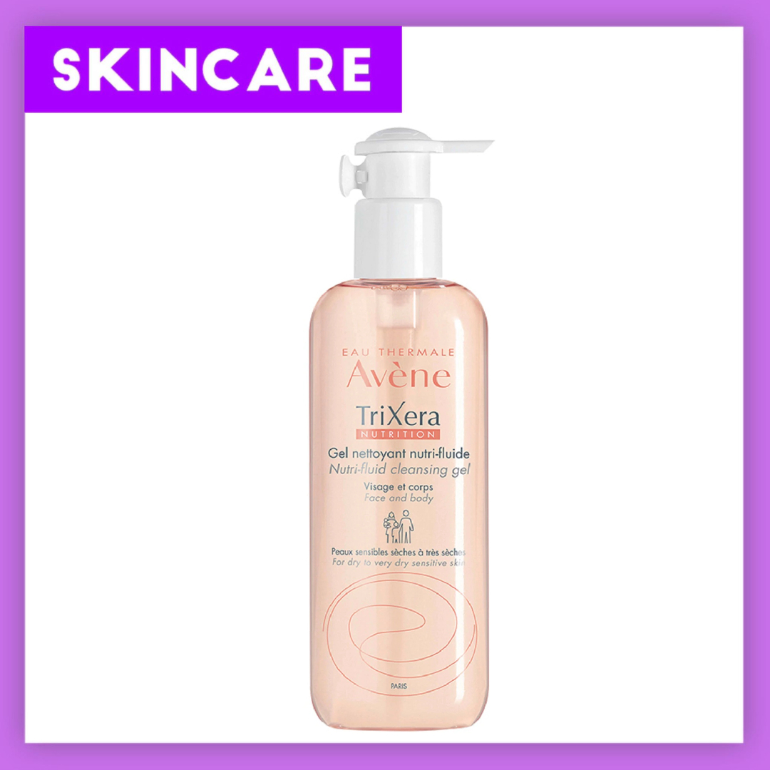 AVENE TriXera Nutrition Nutri-fluid Cleansing Gel 400ml | Lazada PH