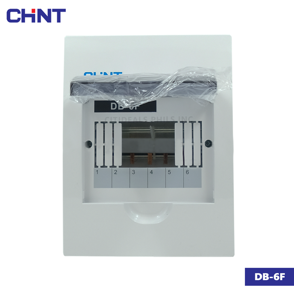 Distribution Box with Busbar 6 Way Flush Type Circuit Breaker Plastic ...