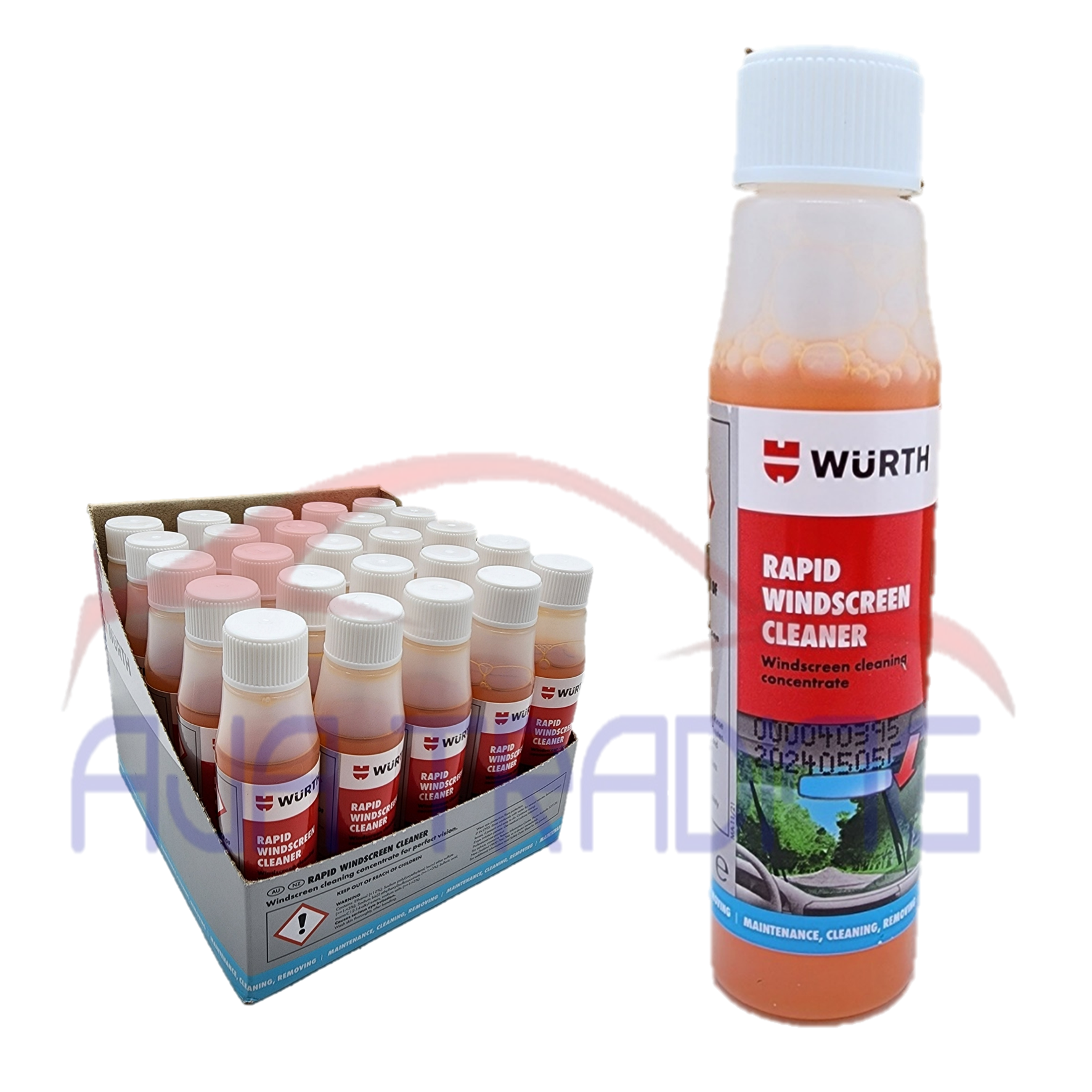 Wurth Rapid Windscreen Cleaner 32mL - Art# 0892333 & Art#0892333321 ...