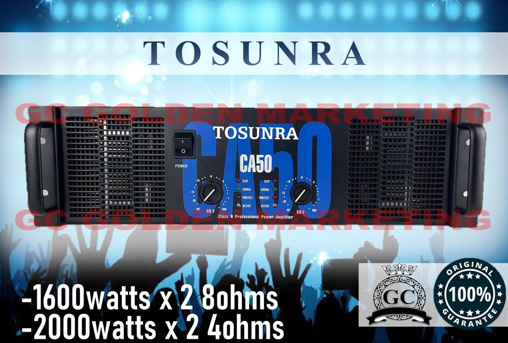 Tosunra CA50 ca50 Power amplifier | Lazada PH