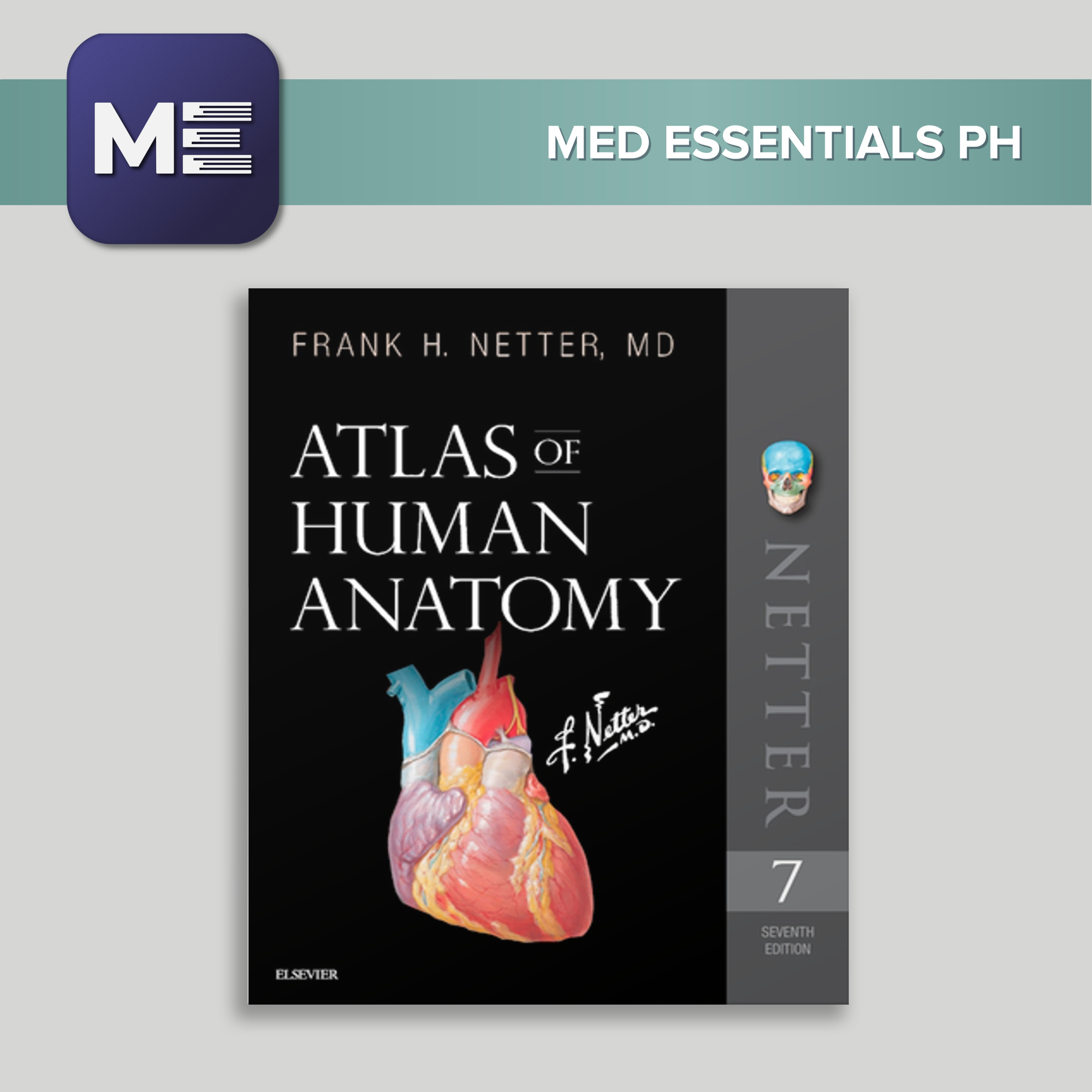 NETTER: Atlas of Human Anatomy with Student Consult Access (I) 7th ed ...