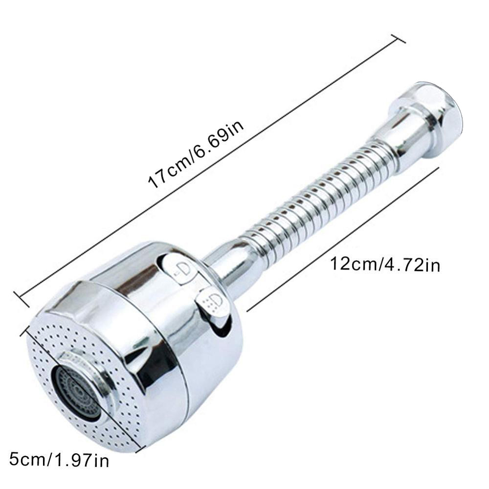 Lumig 360 Degree Rotate Water Saving Tap Aerator Water Faucet Bubbler ...